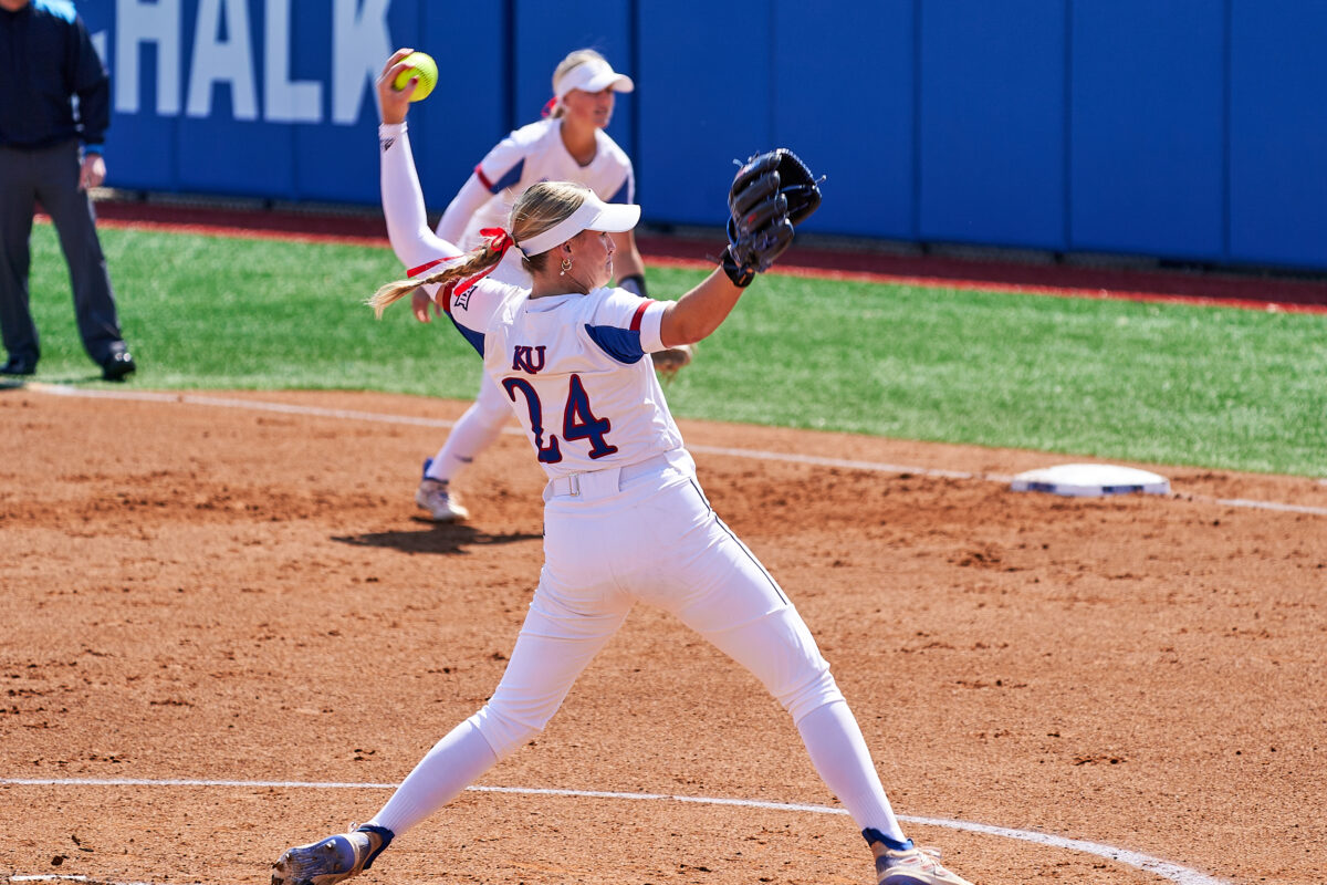Photo Gallery: KU softball falls in series finale against No. 1 ...